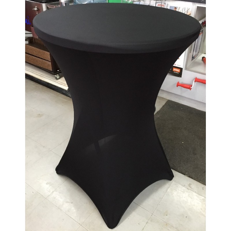 Cocktail table spandex Black