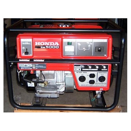 Generator Honda 5,000 watt used for sale