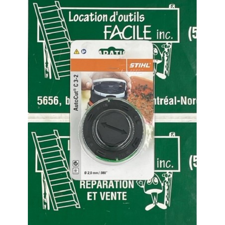 Bobine pré-enroulée C3-2 .080"