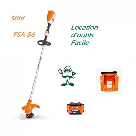 Cordless Grass Trimmer Kit – With Battery & Charger | Rental