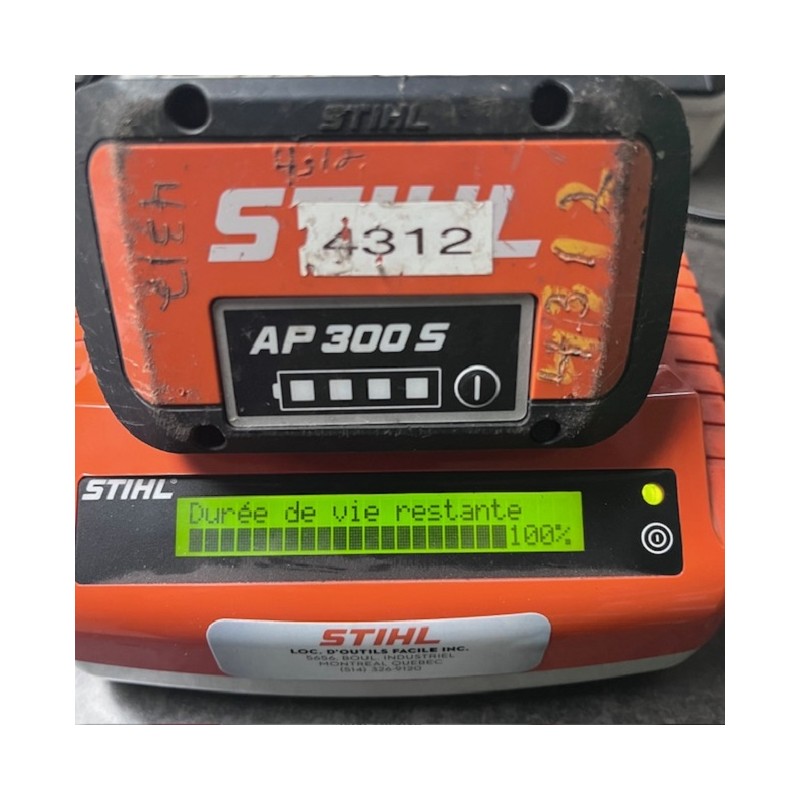 Stihl AP 300S Battery – 36 V Used |For Sale